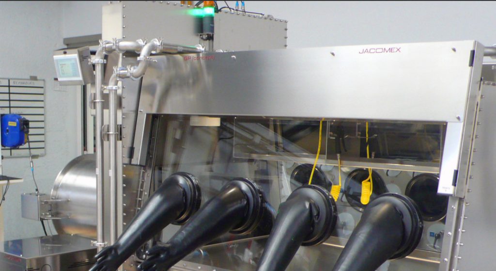 Soudage laser en boîte à gants | Jacomex